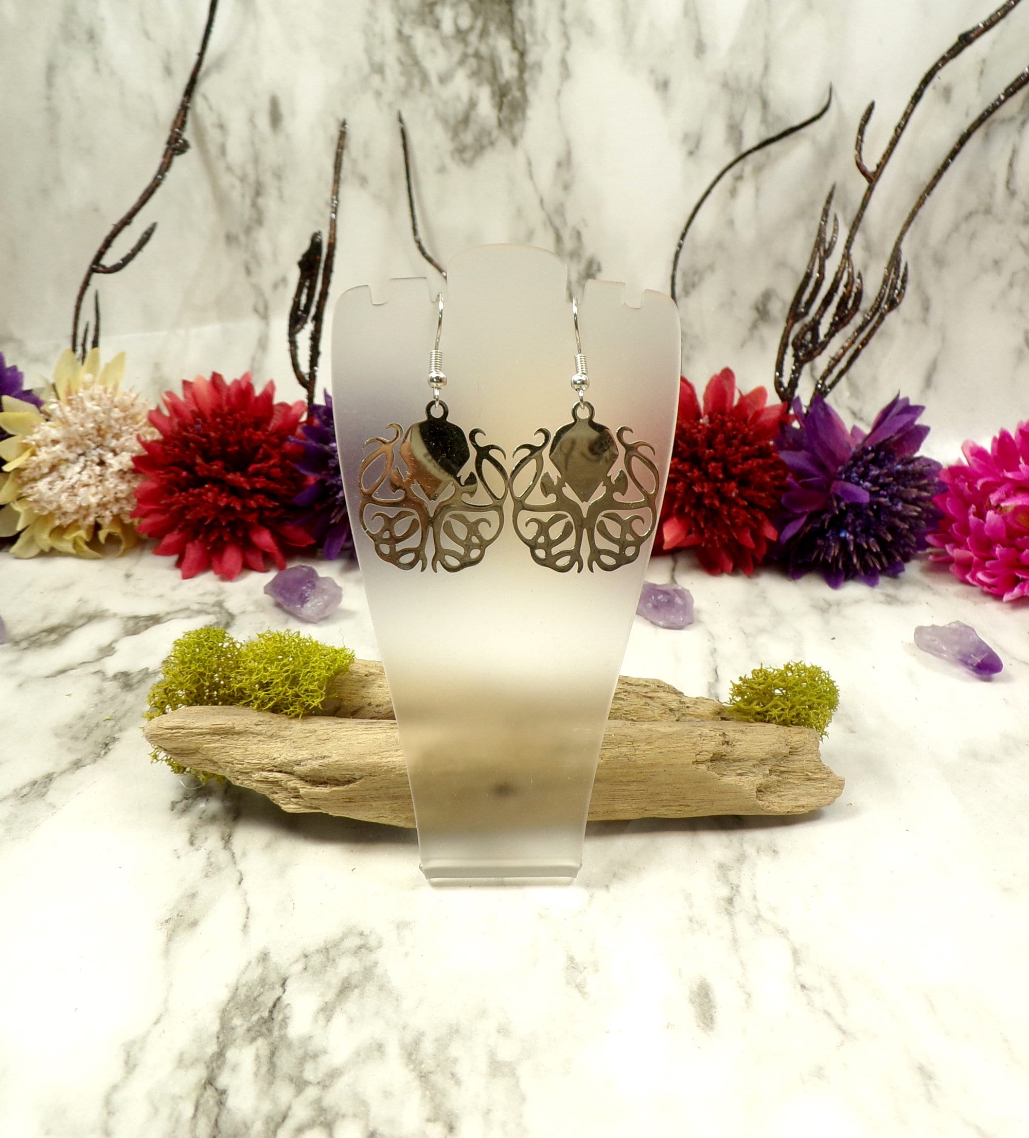 Cthulhu Earrings Lovecraft Earrings Elder God Earrings - Etsy