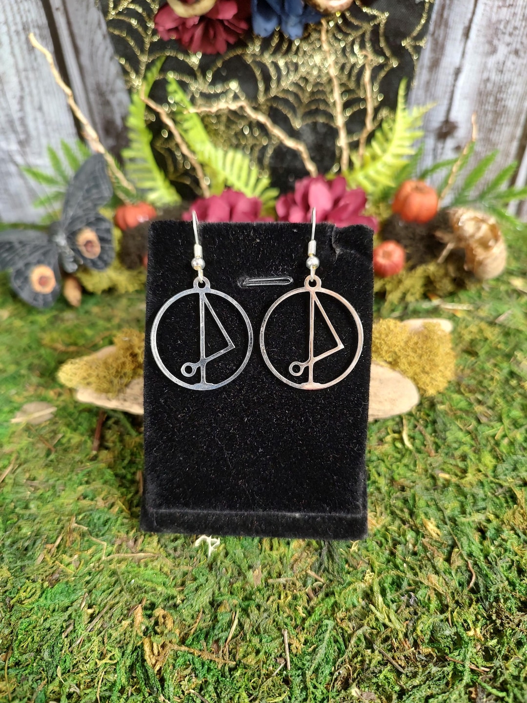 Archangel Jophiel Sigil Earrings, Archangel of Beauty and Creativity ...