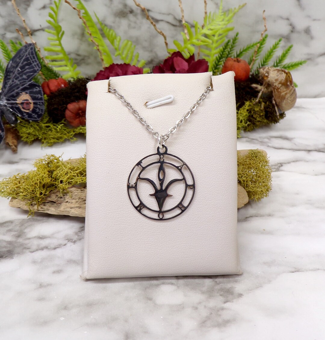 Baphomet Necklace, Baphomet Jewelry, Satanic Necklace, Satanic Jewelry ...