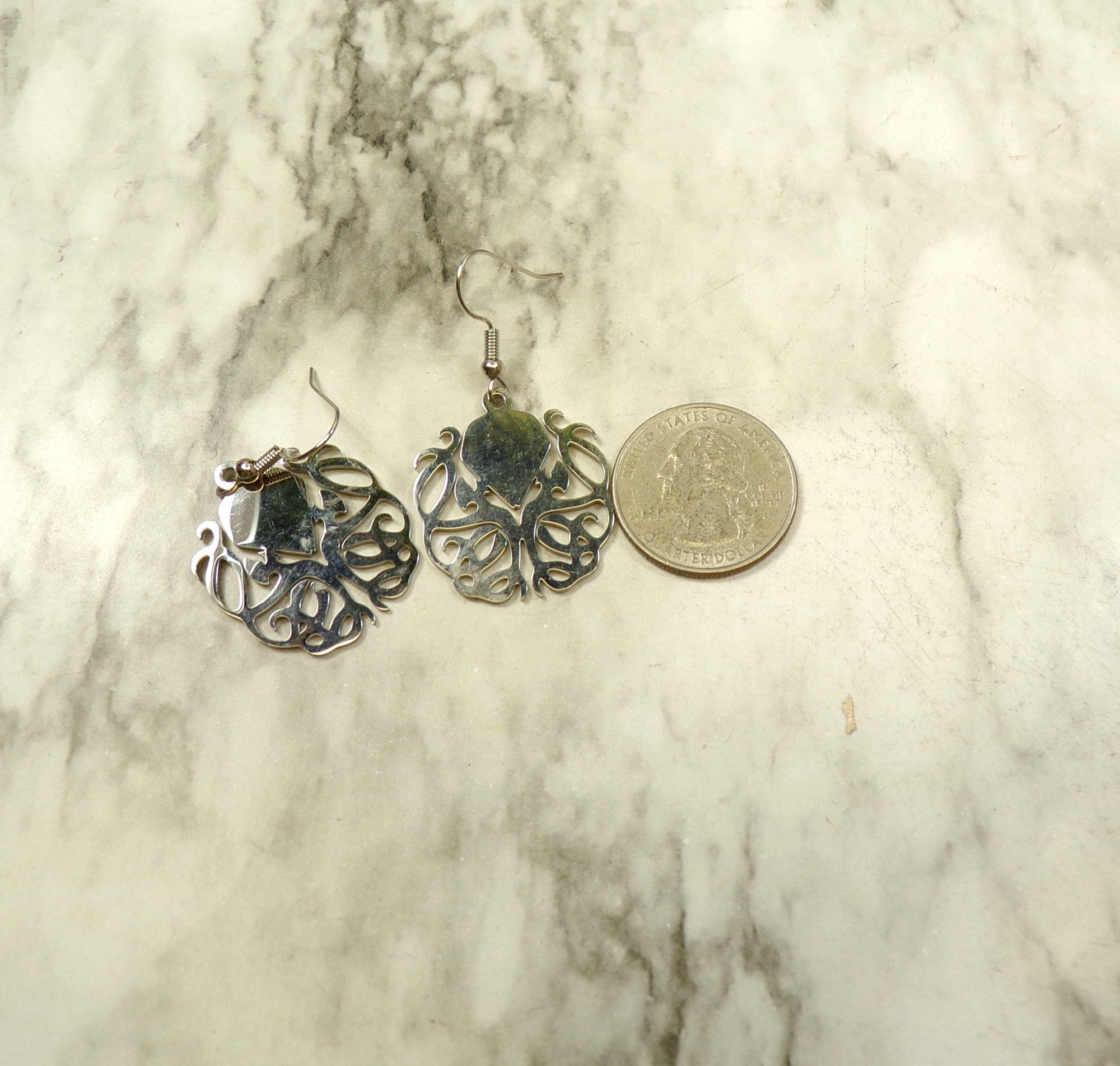 Cthulhu Earrings Lovecraft Earrings Elder God Earrings - Etsy