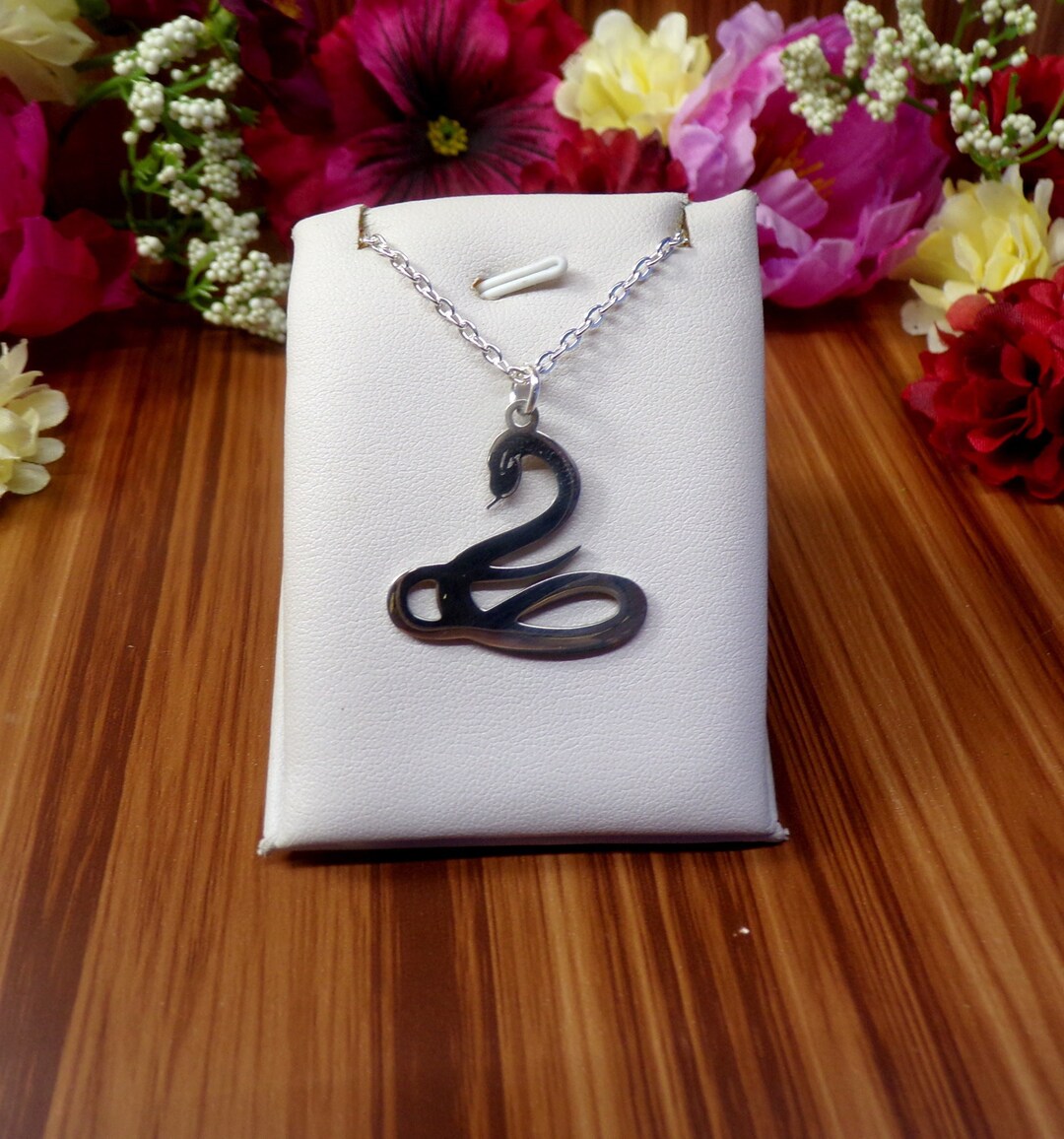 Snake Necklace, Lilith Snake Necklace, Serpent Necklace, Animal ...