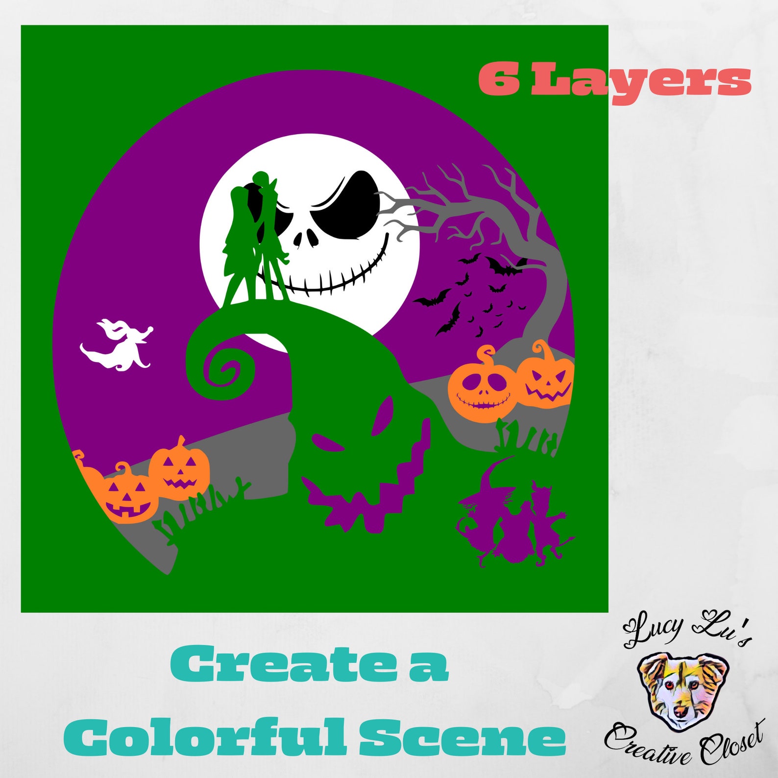 3D Nightmare Shadow Box Digital Download - Etsy