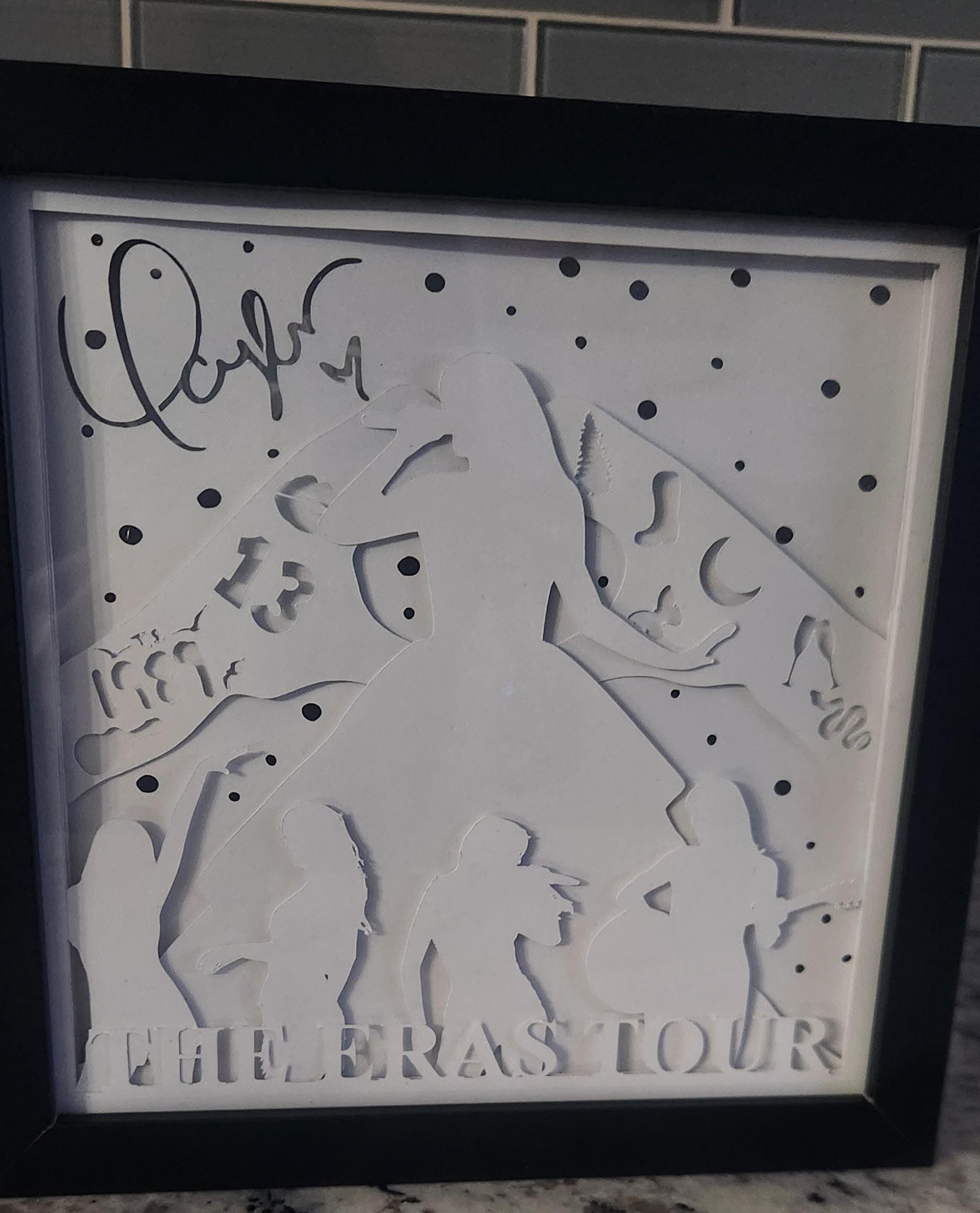 Taylor Swift Themed Shadow Box - Etsy