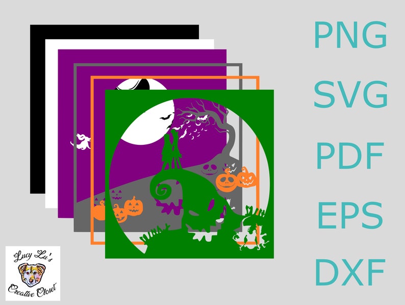 3D Nightmare Shadow Box Digital Download - Etsy