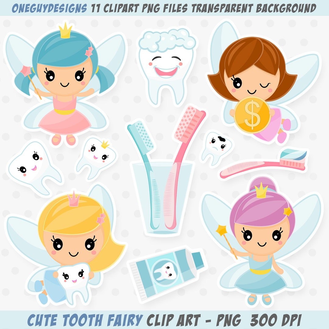 Cute Tooth Fairy Clipart. Tooth Fairy Clip Art. Tooth Fairy Graphics ...