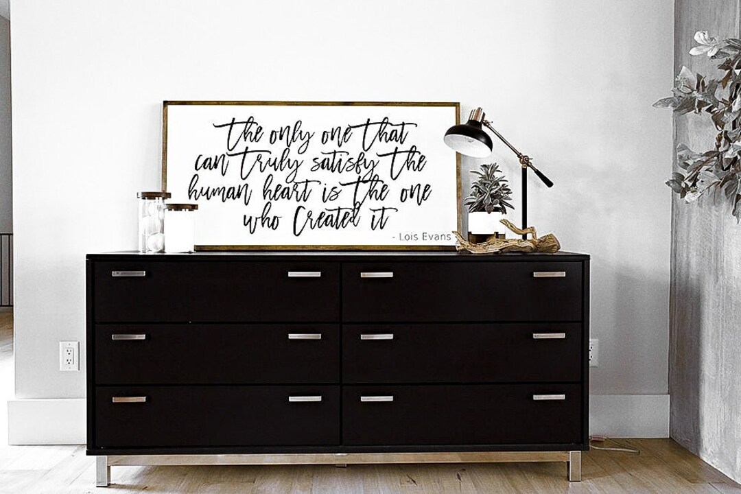 The Only One Wooden Sign Large Wall Art - Etsy