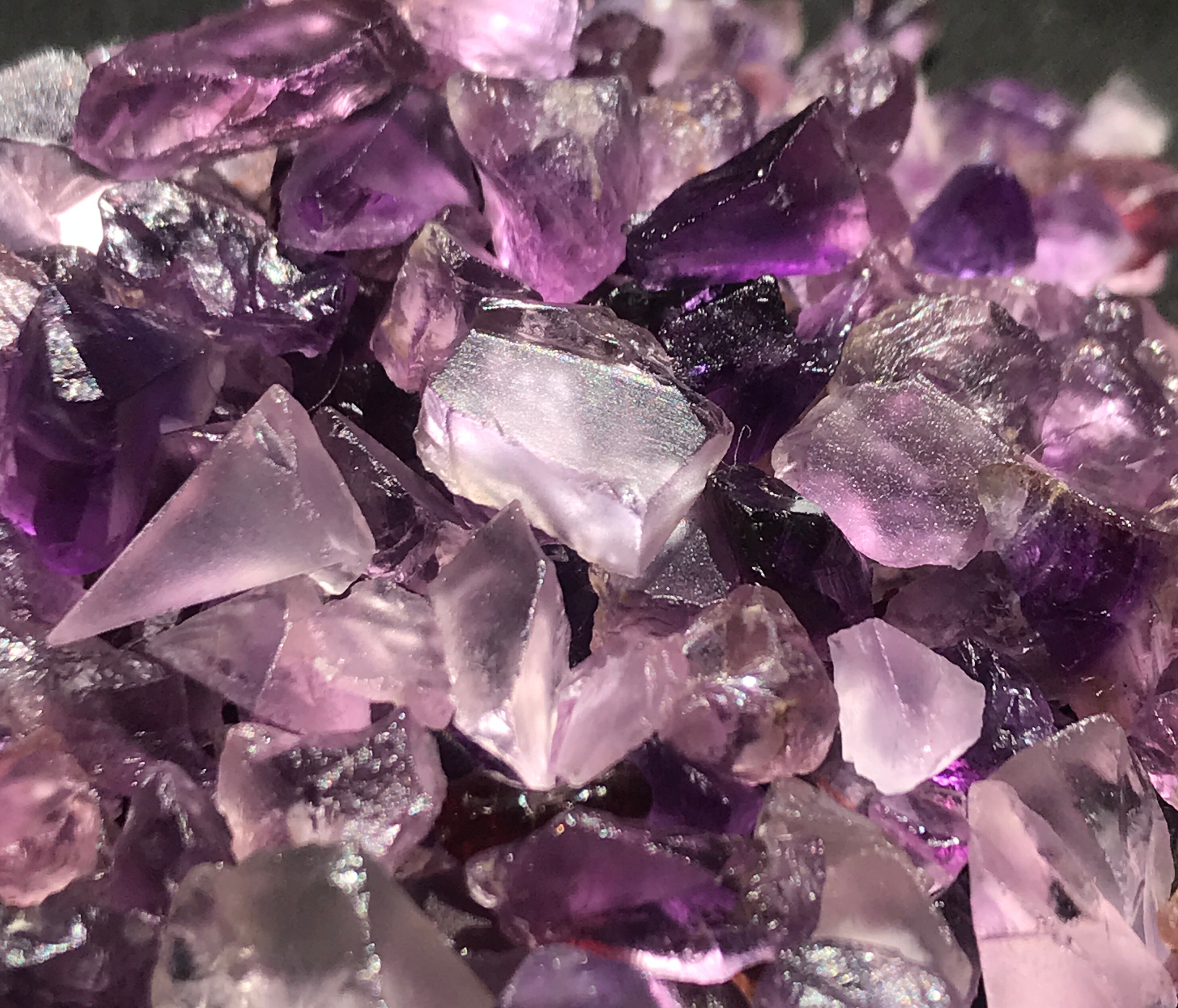 Natural Small Raw Amethyst Crystals Small Amethyst Rough | Etsy