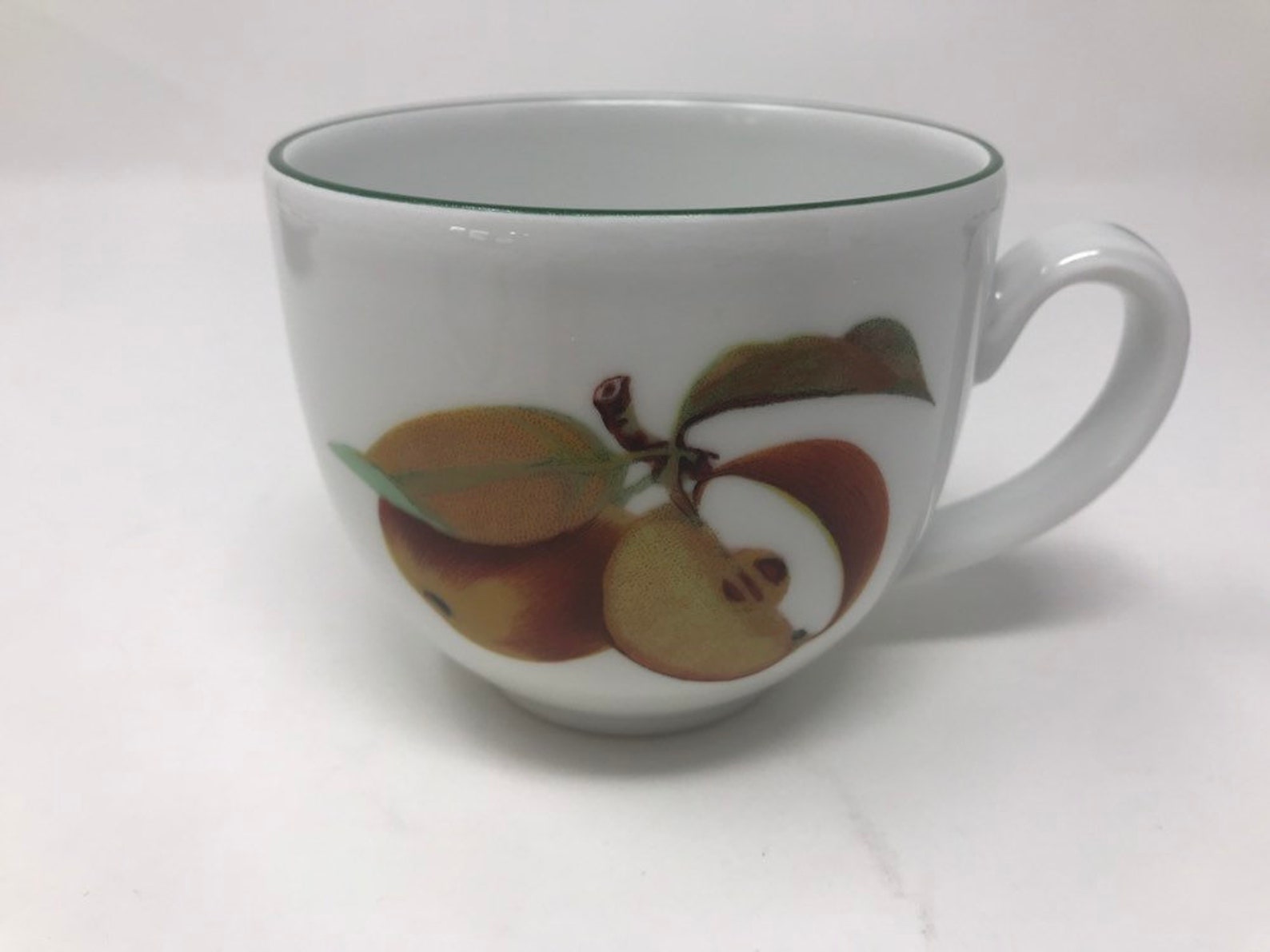 Evesham Vale Royal Worcester Tea Cup and Saucer Set of 2 - Etsy