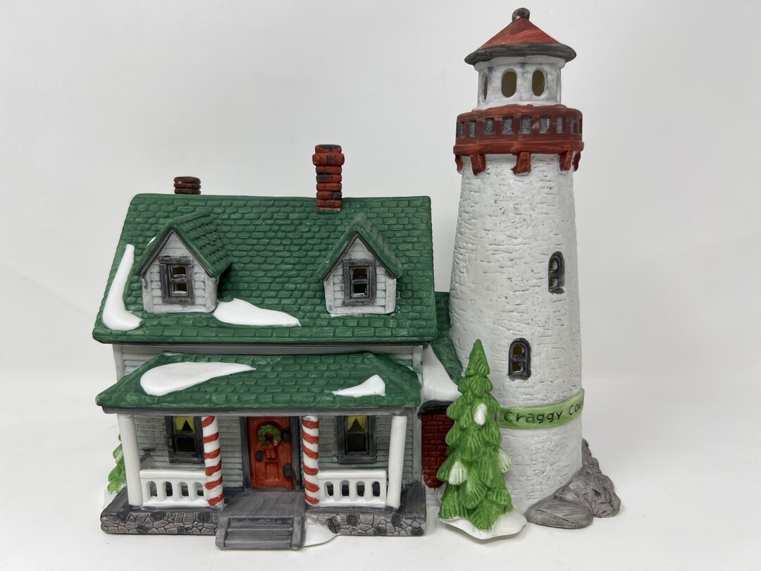 Dept 56 “craggy Cove Lighthouse" New England Lighthouse , New England ...