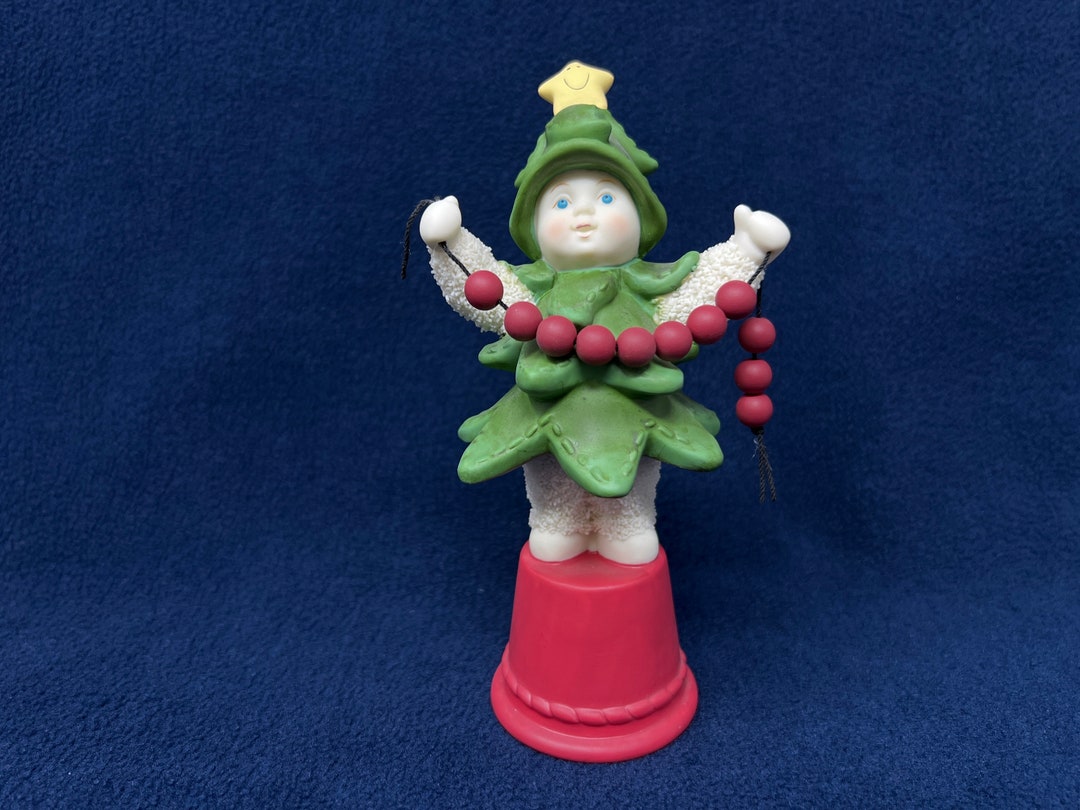 Snowbabies baby Christmas Tree Department 56 69842 - Etsy