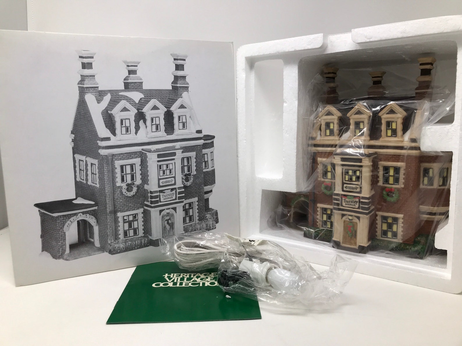 Dept 56 “dursley Manor” 58329 Dickens Village Series Heritage Village ...
