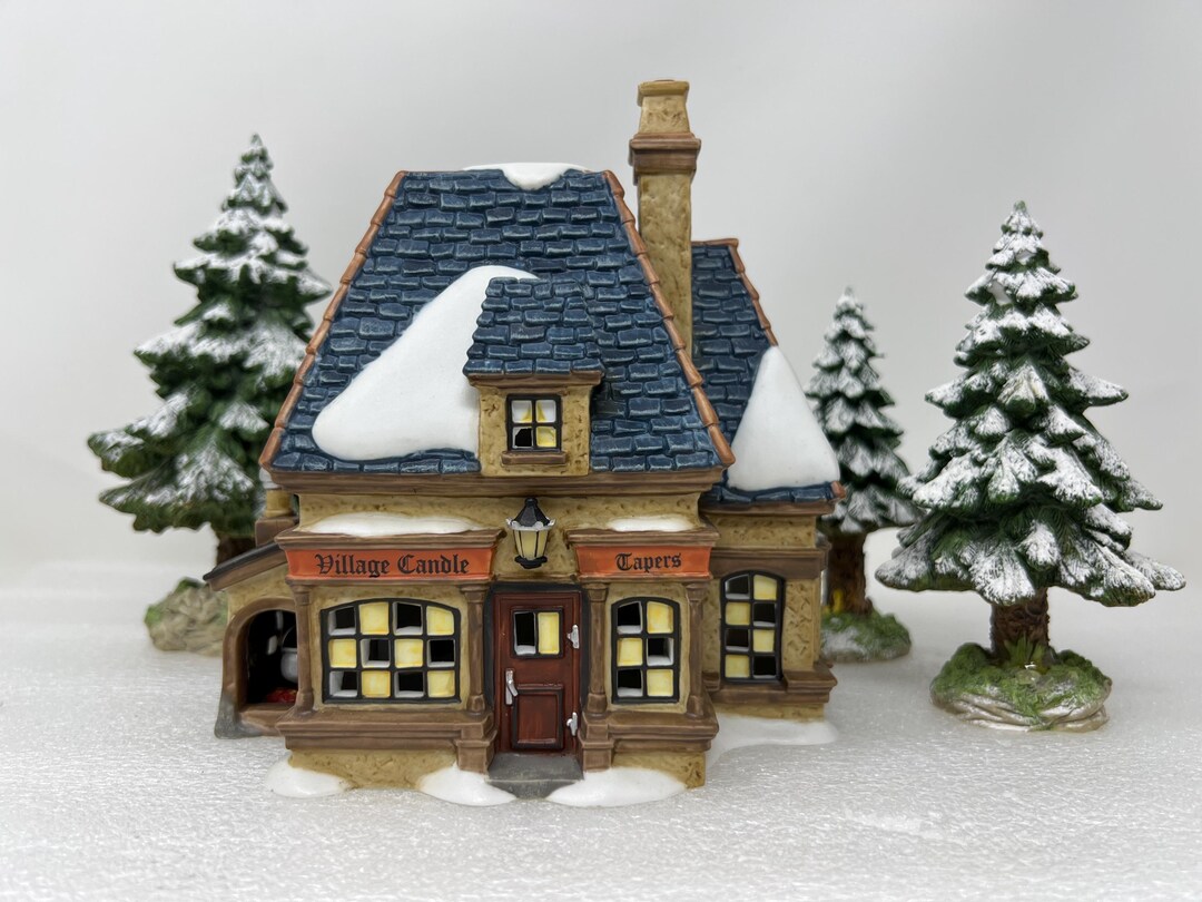 Dept 56 “candle Shop” Dickens Village Series 808848, 25th Anniversary ...