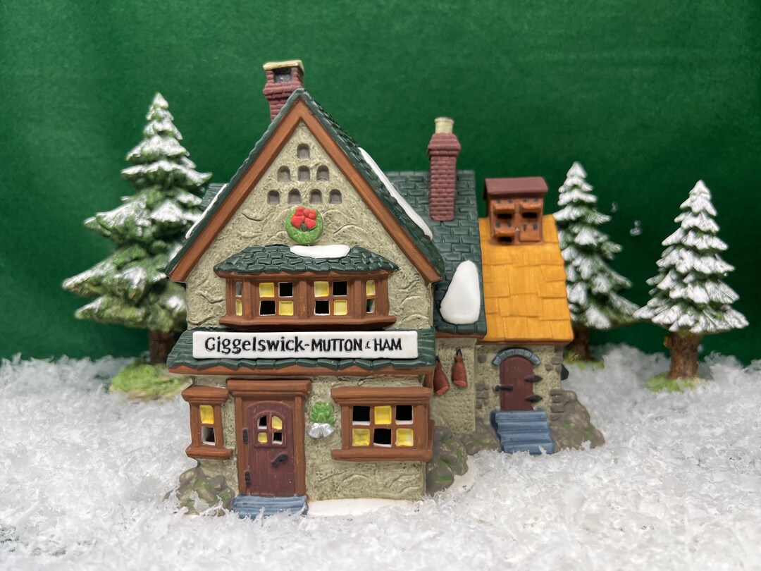 Dept 56 “giggleswick Mutton & Ham” Dickens Village Series Heritage ...