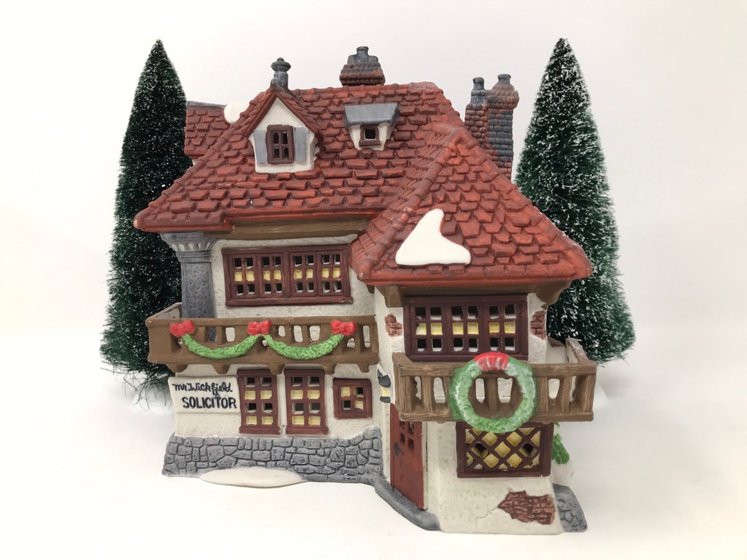 Dept 56 “mr. Wickfield Solicitor” 55506 David Copperfield Dickens ...