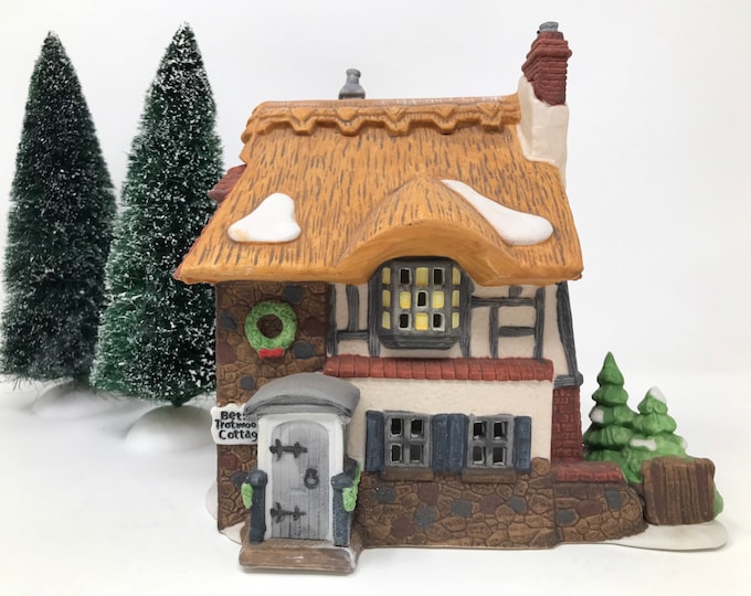 Dept 56 “betsy Trotwood’s Cottage” David Copperfield Dickens Village ...