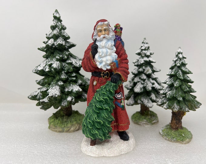 Pipka Santa “better Watch Out Santa" Reflections of Christmas Spirit of ...