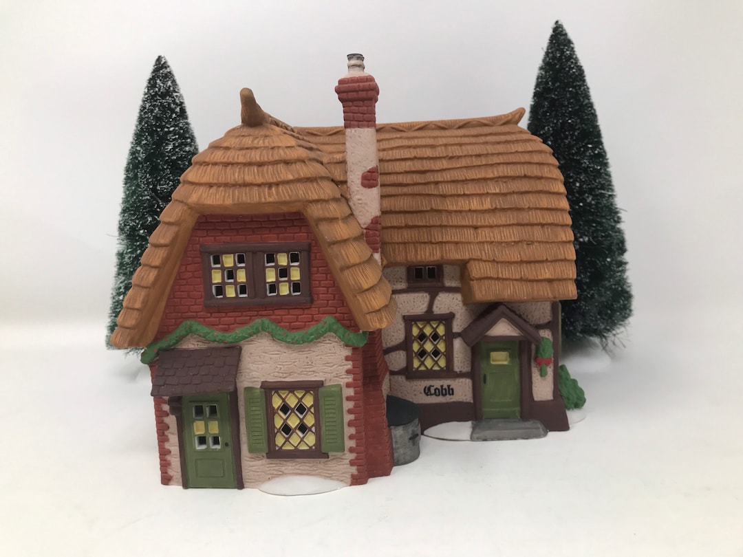 Dept 56 “cobb Cottage” Dickens Village Series 58246 Heritage Village ...