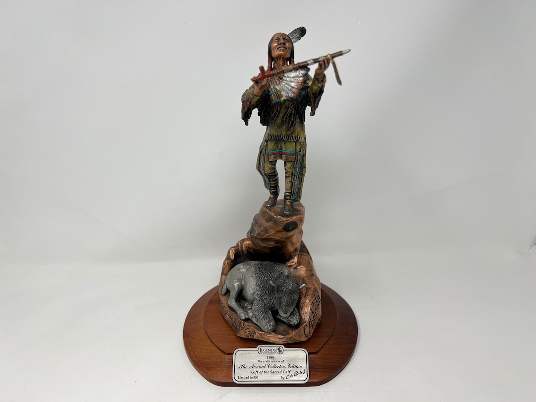 Christopher Pardell Native American Bronze Sculpture: Gift of the ...
