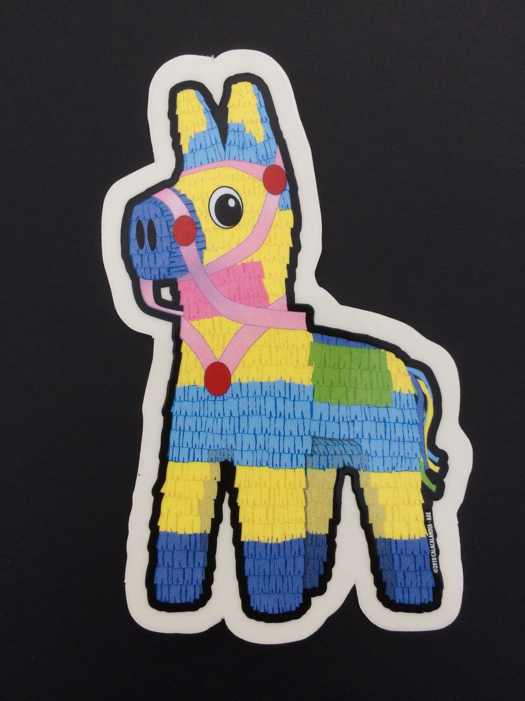 Burro Piñata Vinyl Decal - Screen-printed - Etsy