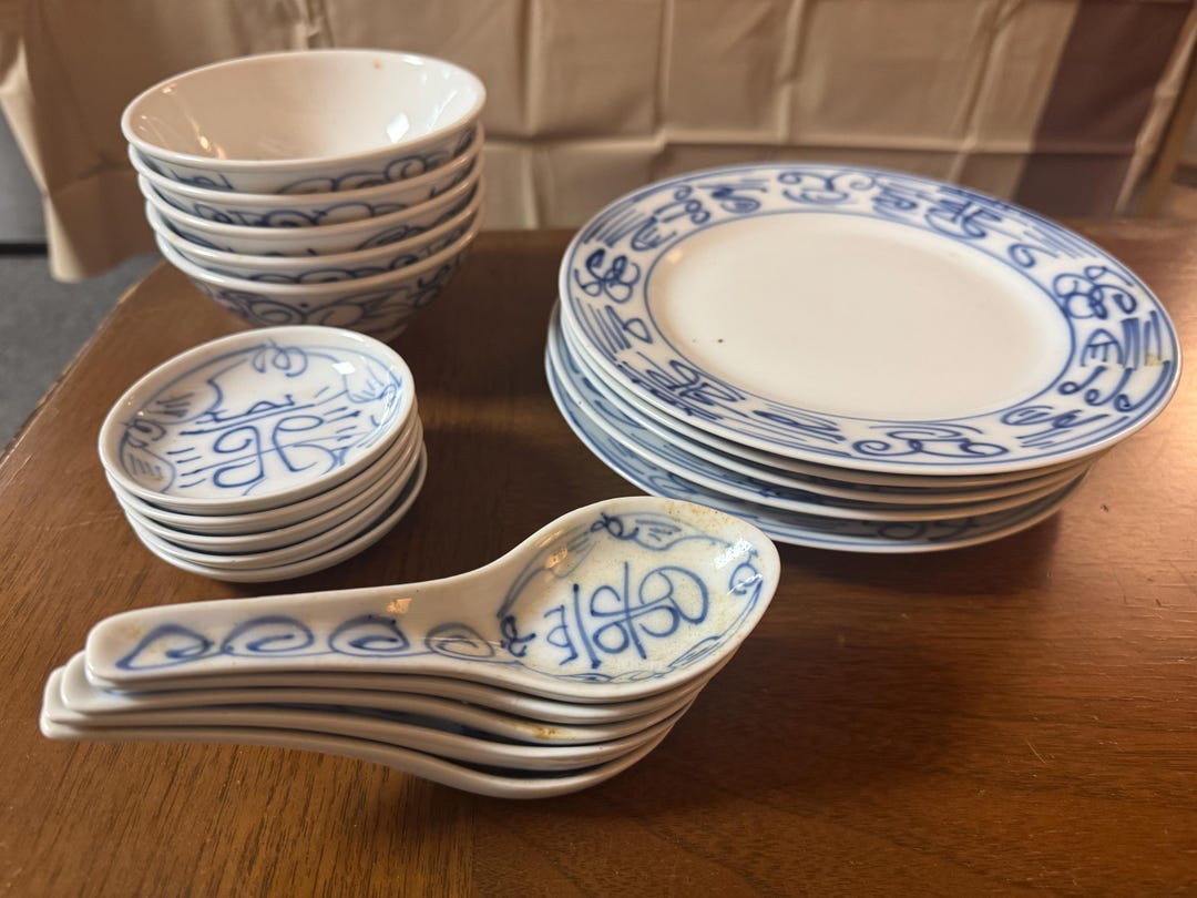 Vintage Canton Express Tableware – Double Happiness, Benson West - Etsy