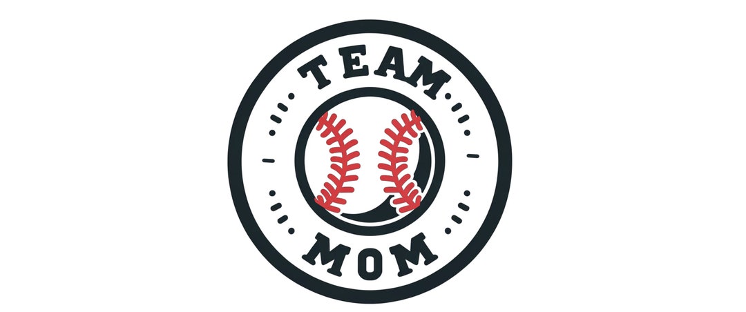 Team, Mom, Baseball, SVG, and PNG Digital File - Etsy