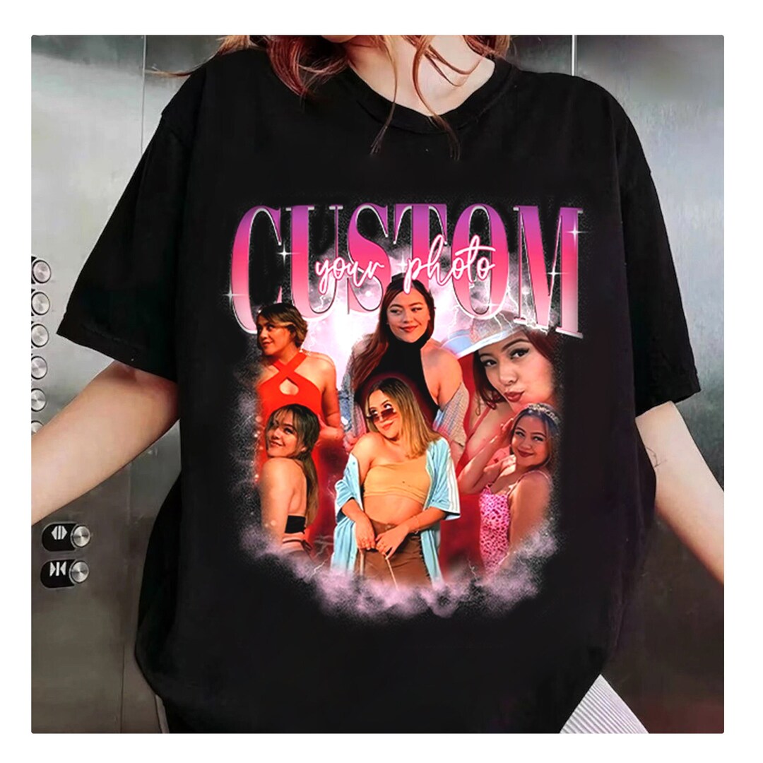 Custom Own PHOTO Shirt Custom Your Own Rapper Idea Shirt - Etsy