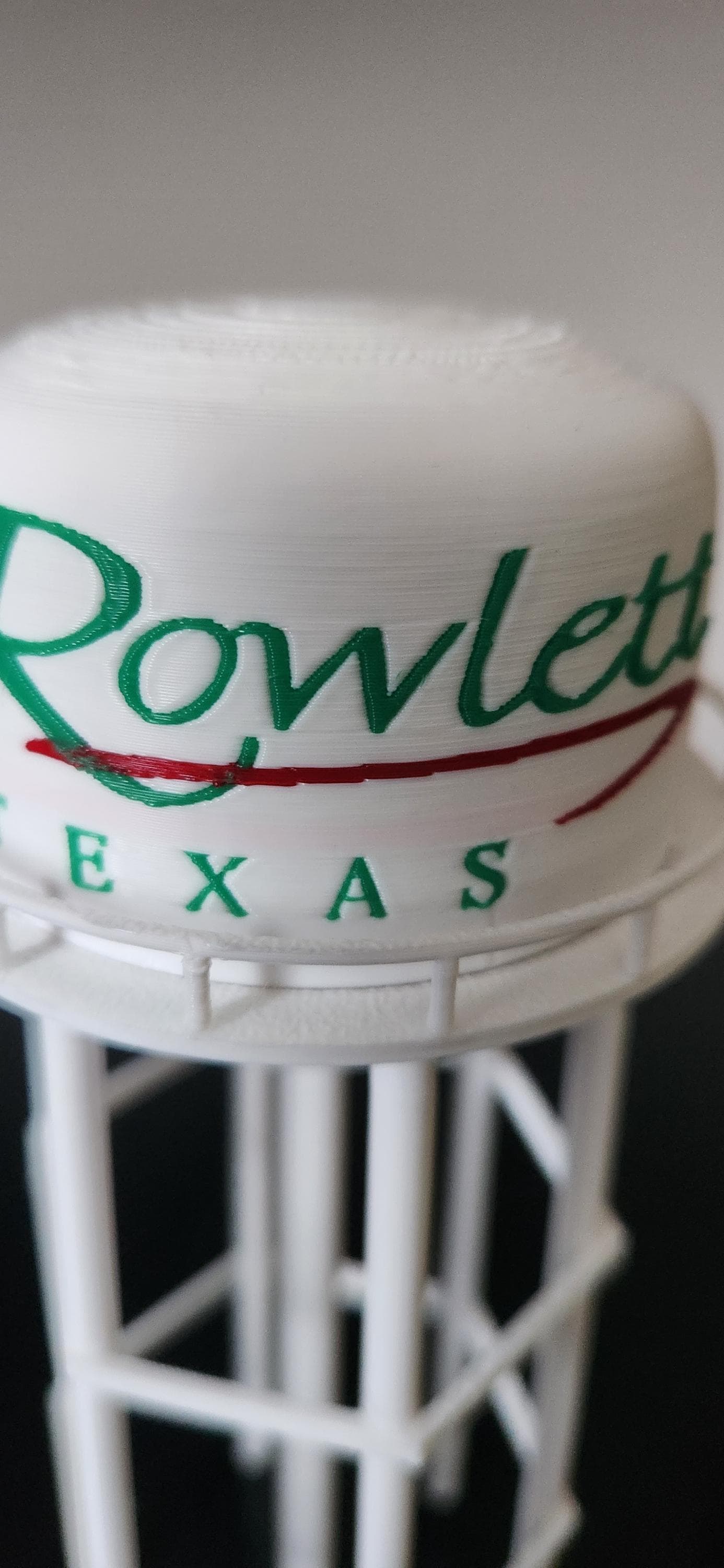Old Rowlett, Texas Water Tower Replica for Shelf or Desktop - Etsy