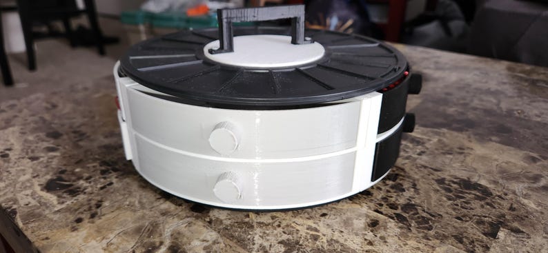 Round Circular Spool Storage Drawers and Compartments for Crafting ...