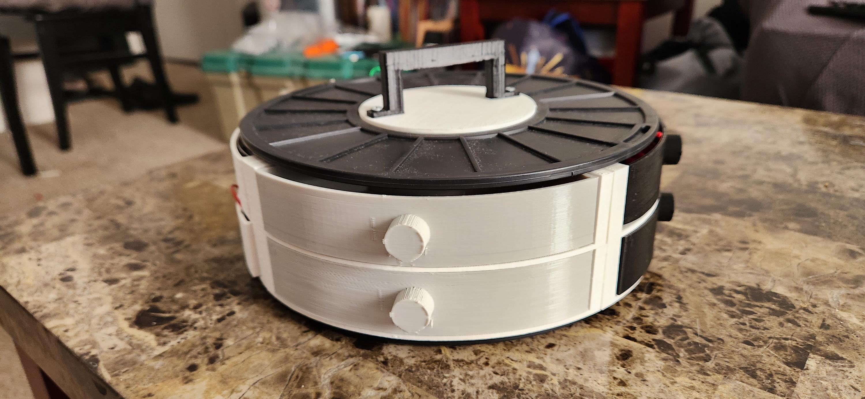 Round Circular Spool Storage Drawers and Compartments for Crafting ...