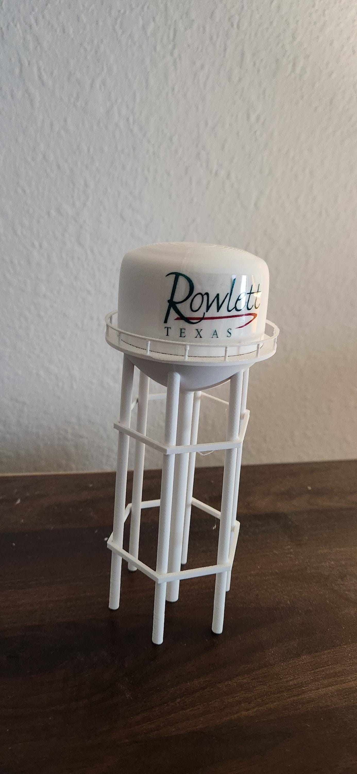Old Rowlett, Texas Water Tower Replica for Shelf or Desktop - Etsy
