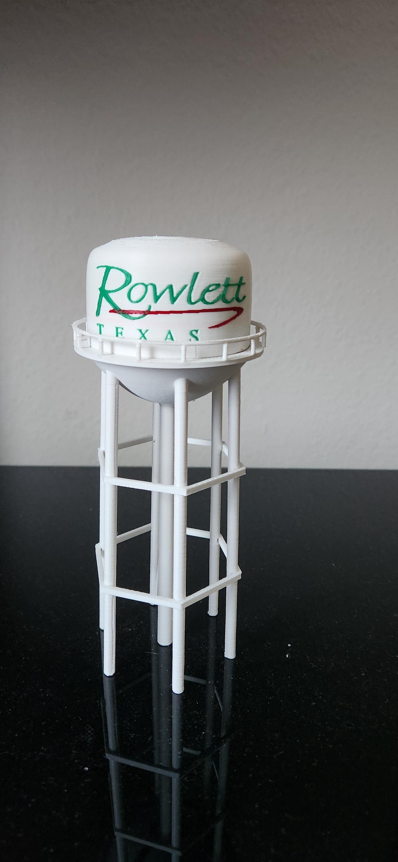 Old Rowlett, Texas Water Tower Replica for Shelf or Desktop - Etsy