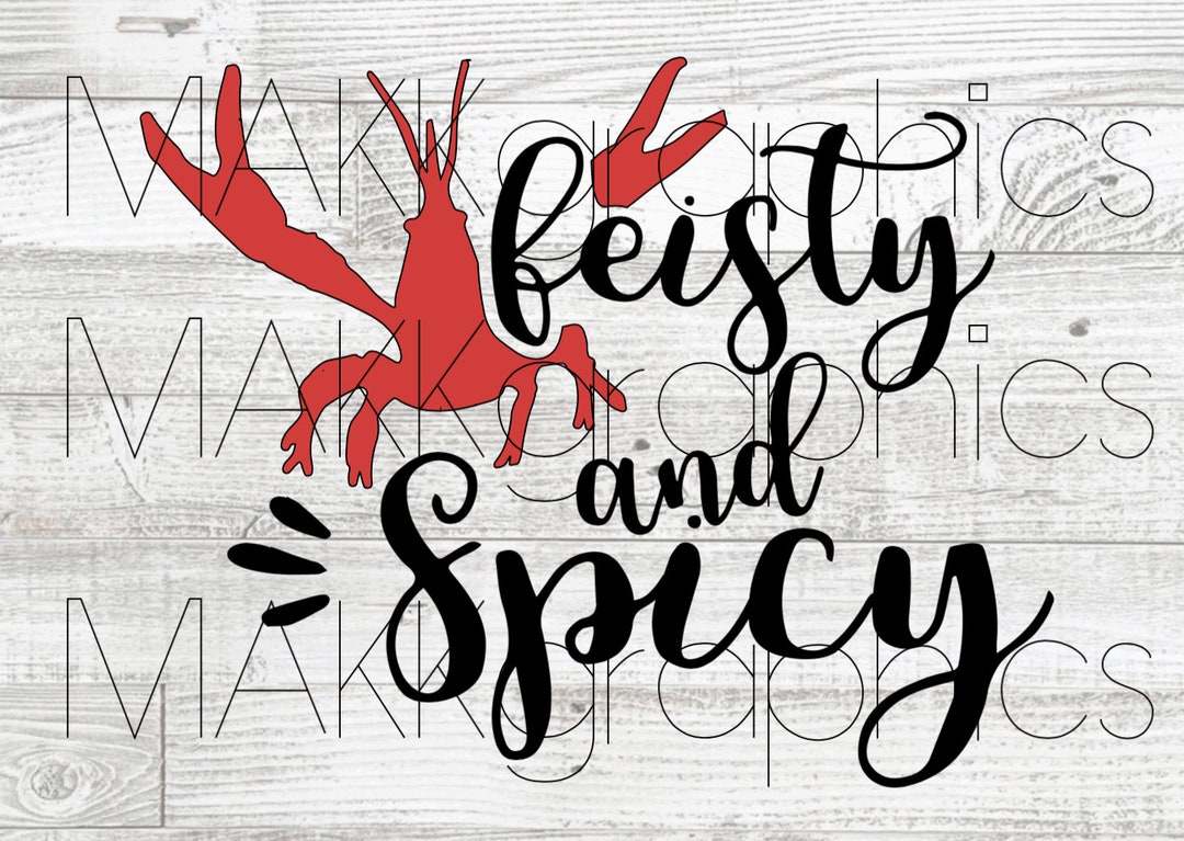Feisty & Spicy SVG - Etsy