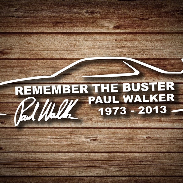 Paul Walker Skyline R34 - Etsy