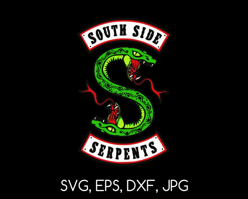 Southside Serpents SVG EPS DXF Jpg Digital Cut File for - Etsy