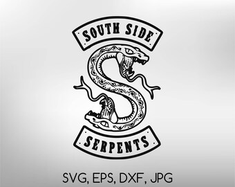 Southside Serpents SVG EPS DXF Jpg Digital Cut File for | Etsy