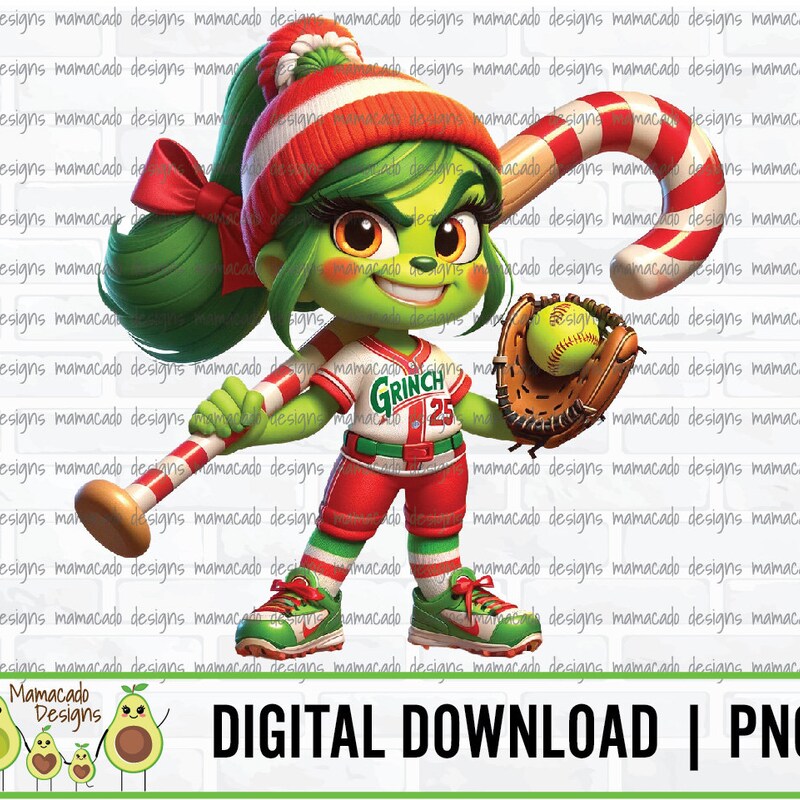 Sports Grinch Girl - Etsy