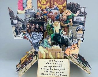 Muppets Christmas Carol Holidays Seasons Greeting Card, Michael Caine ...