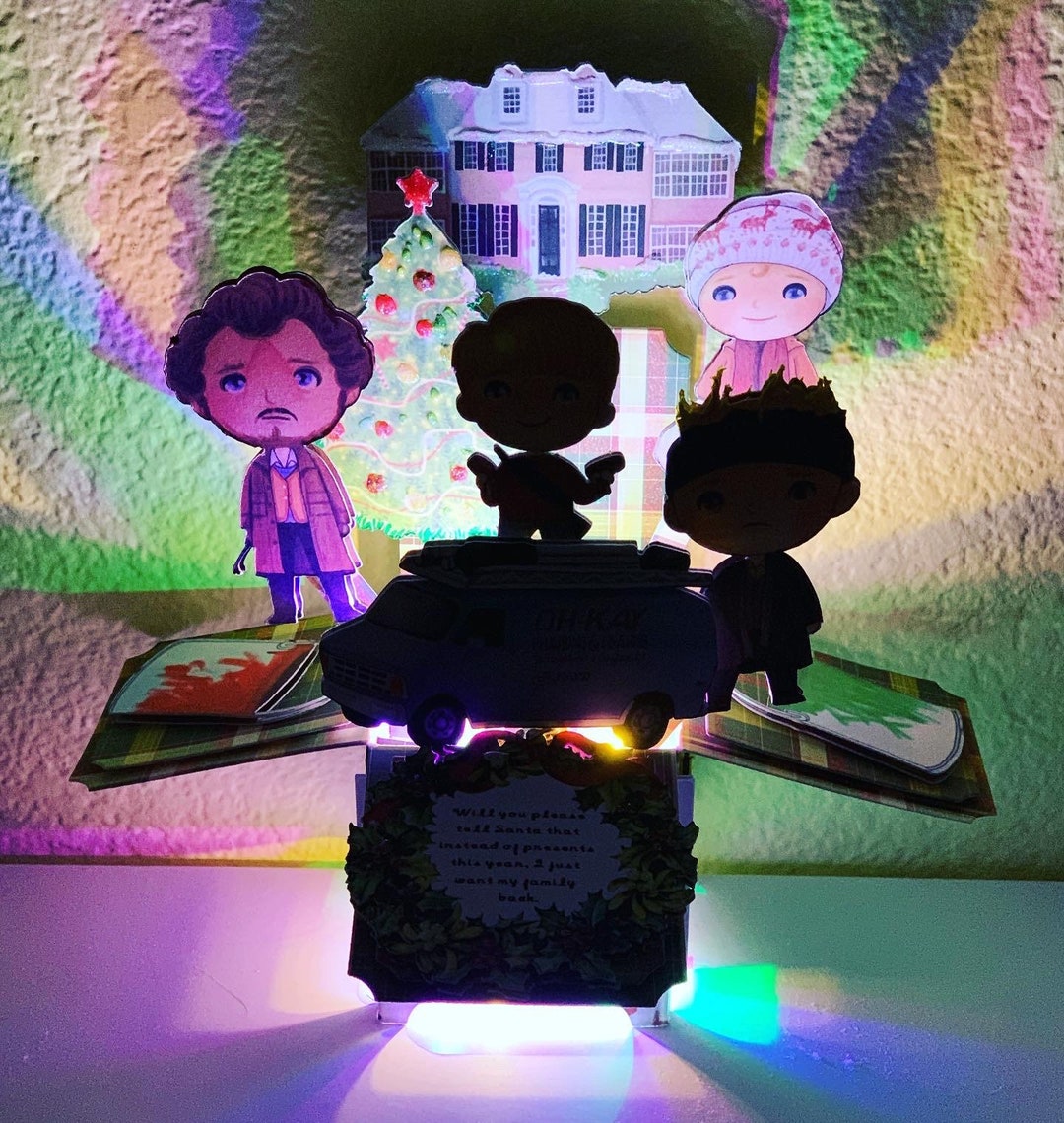 Home Alone Christmas Card - Etsy