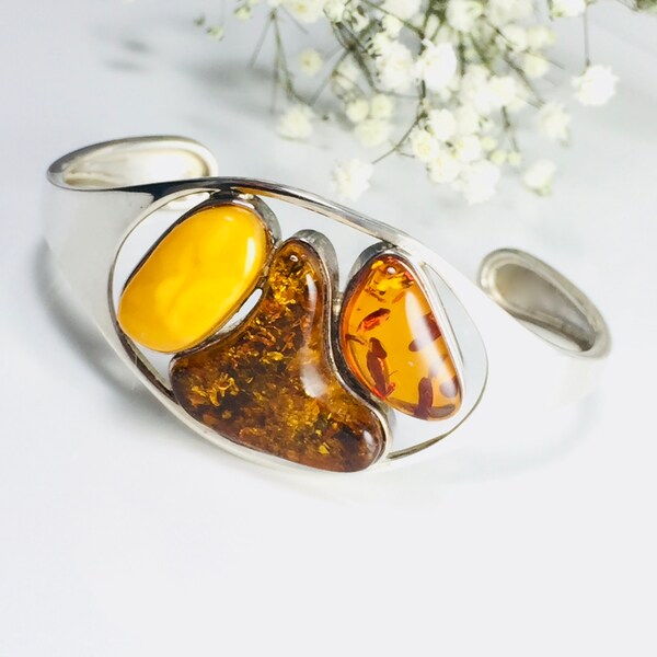 Amber Bangle - Etsy