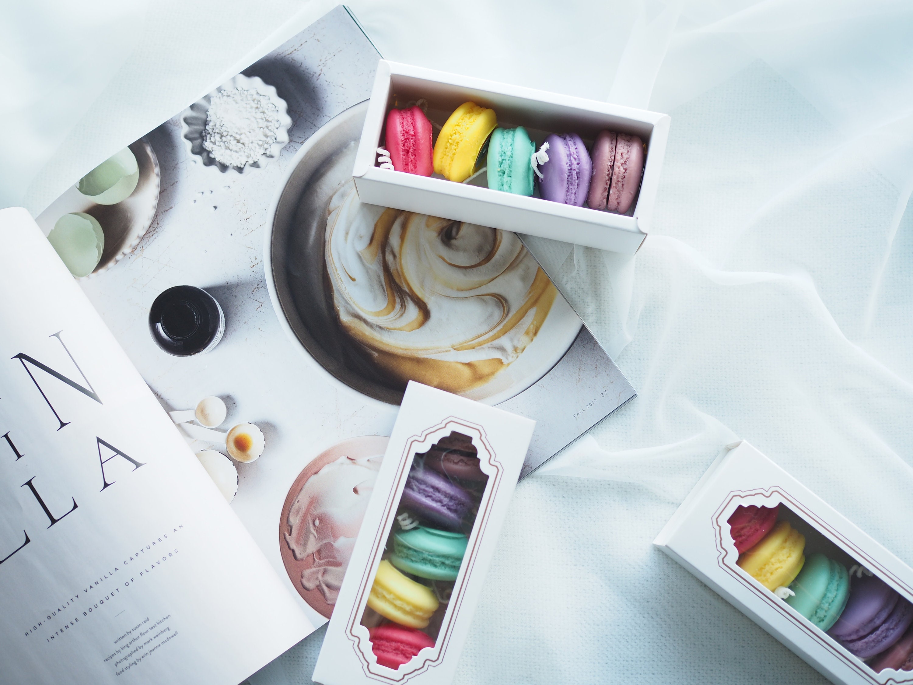 Macarons Candle Set, Special Gift, Unique Gift, Handmade Candle, Gift ...