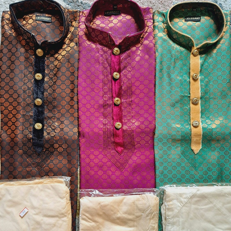 Indian Suits Banarsi - Etsy