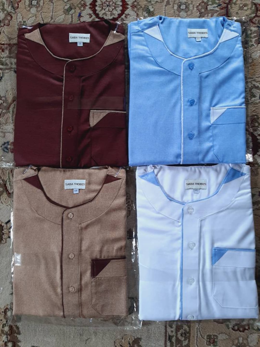 Men Thobes Religious Islamic Long Jhubba for Prayers / Robes Gift for ...