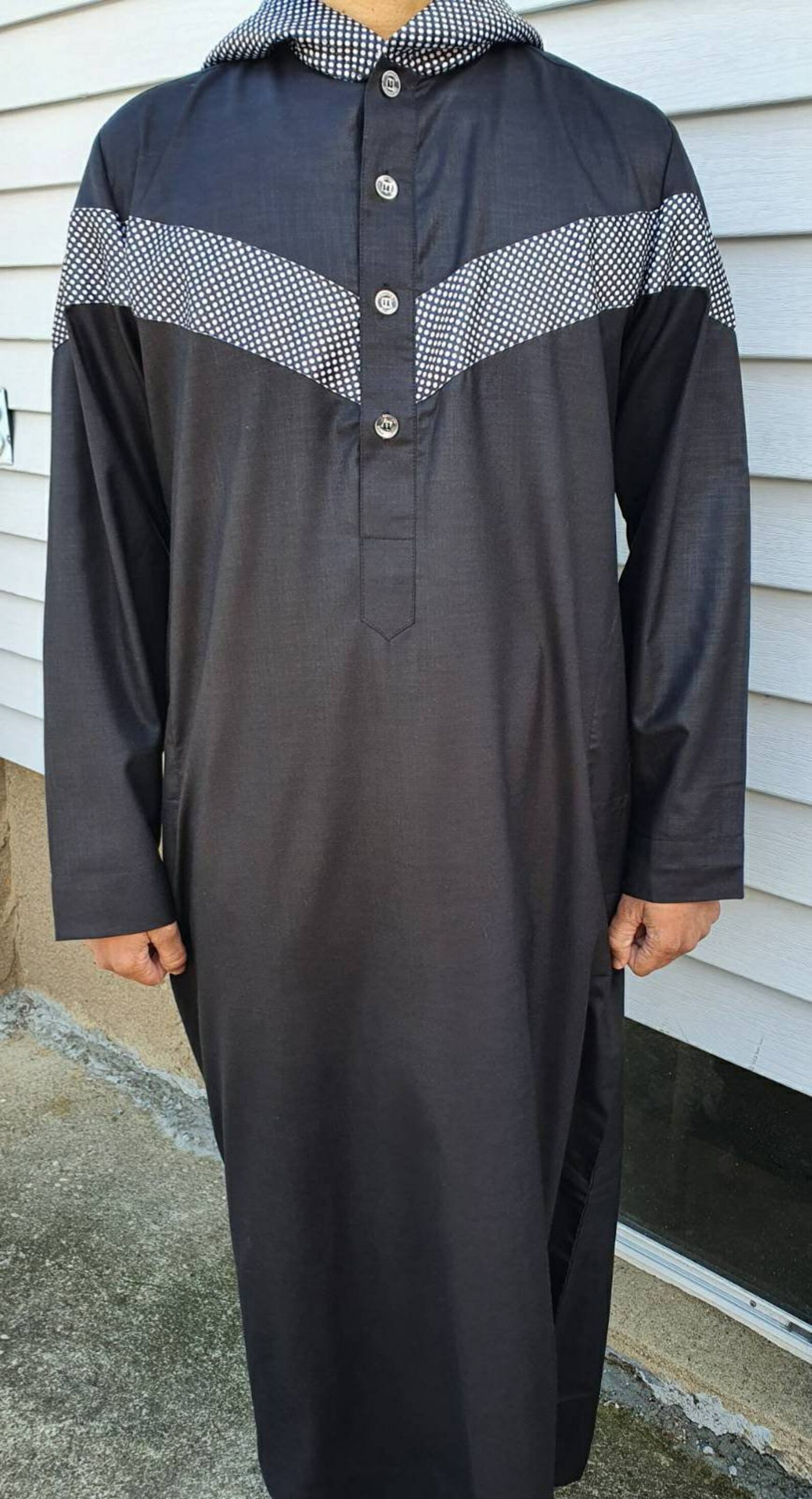 Thobes Thobe Hooded Designer Thobe Arabic Dress Islamic - Etsy