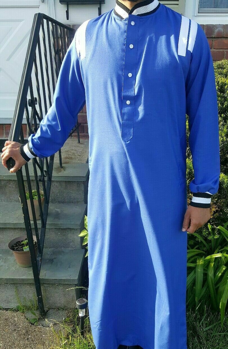 Thobes Thobe Hooded Designer Thobe Arabic Dress Islamic - Etsy