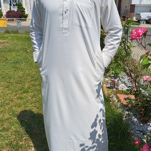 Ielegant Designer Cotton Thobes for Islamic Muslim Men's Wear - Arabic ...