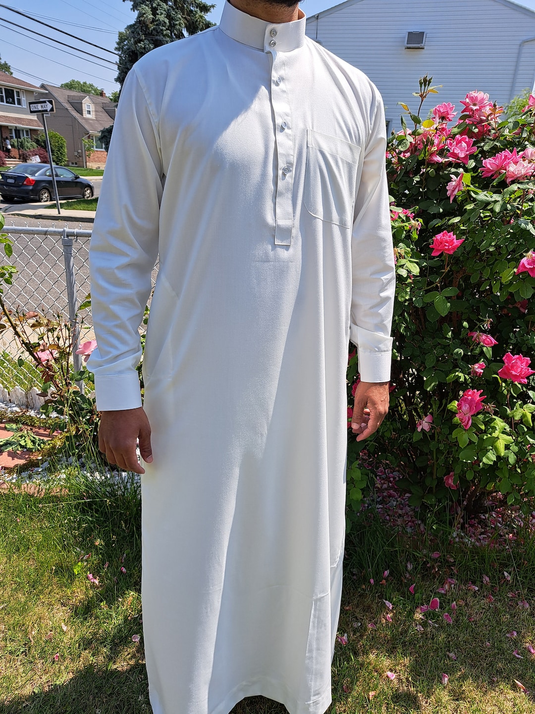 Ielegant Designer Cotton Thobes for Islamic Muslim Men's Wear Arabic ...