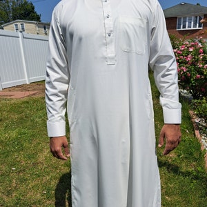 Ielegant Designer Cotton Thobes for Islamic Muslim Men's Wear - Arabic ...