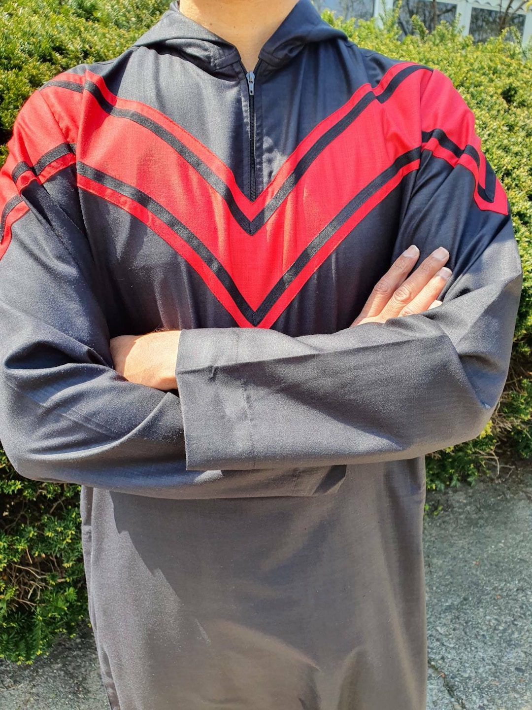 IELEGANT Hoodie Designer Islamic Religious Men Thobes for - Etsy UK