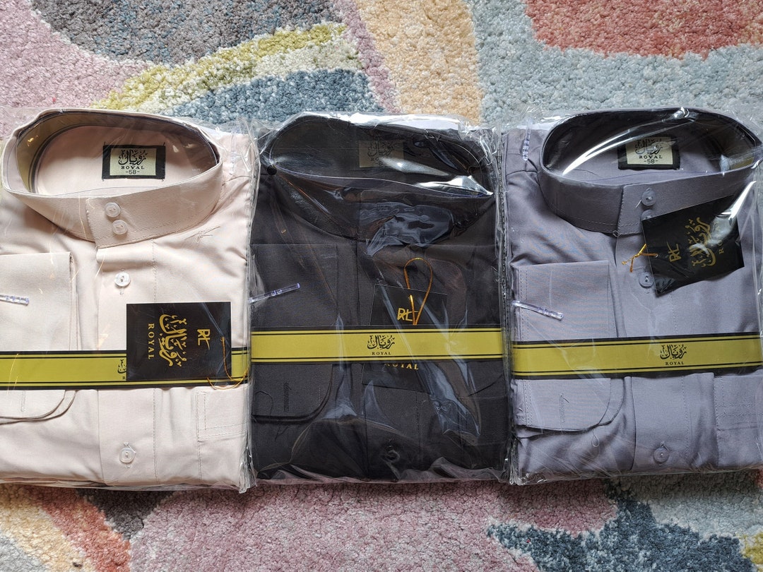 Regular Men Thobes, Islamic Clothing for Prayer, Robes Arabic Jhubba ...