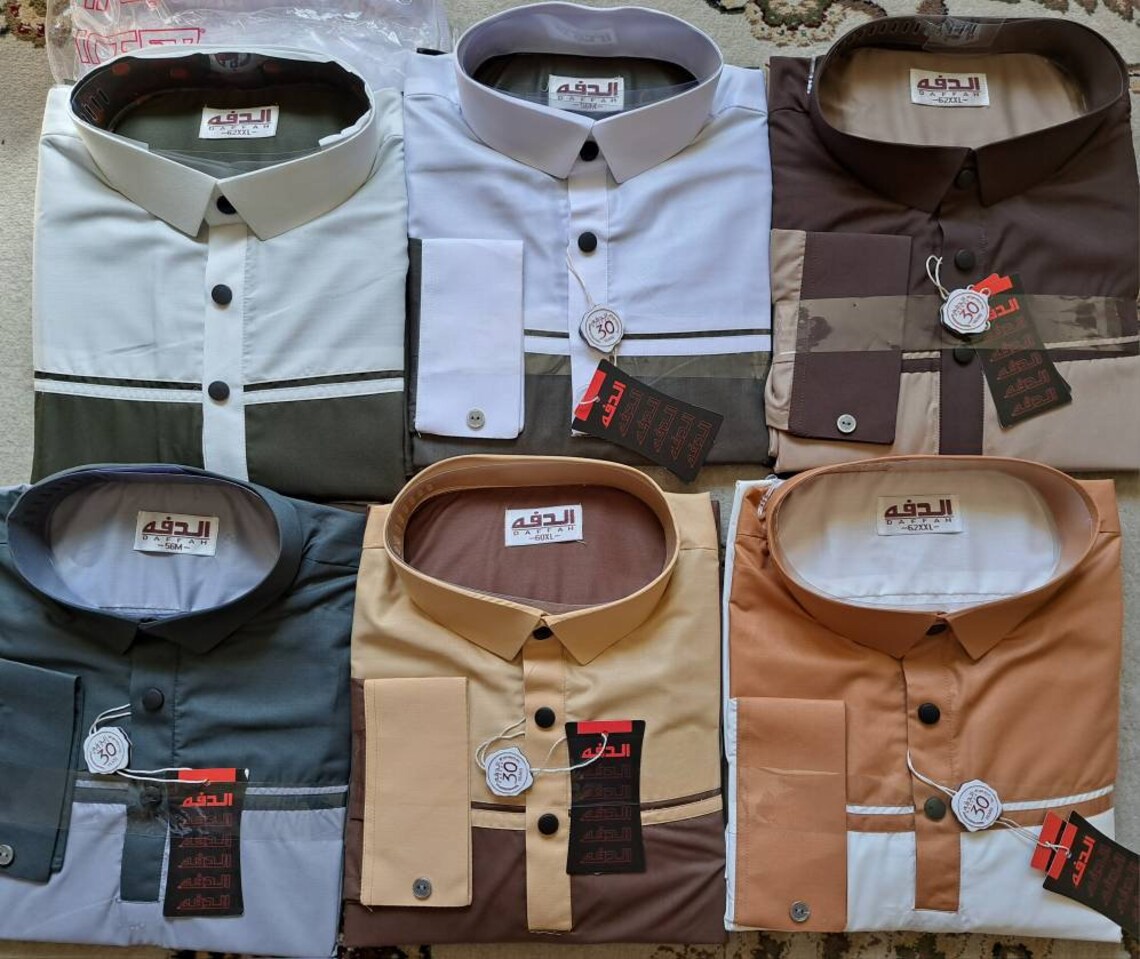 Traditional Arabic Thobe for Men. Islamic Muslim Clothing Available in ...